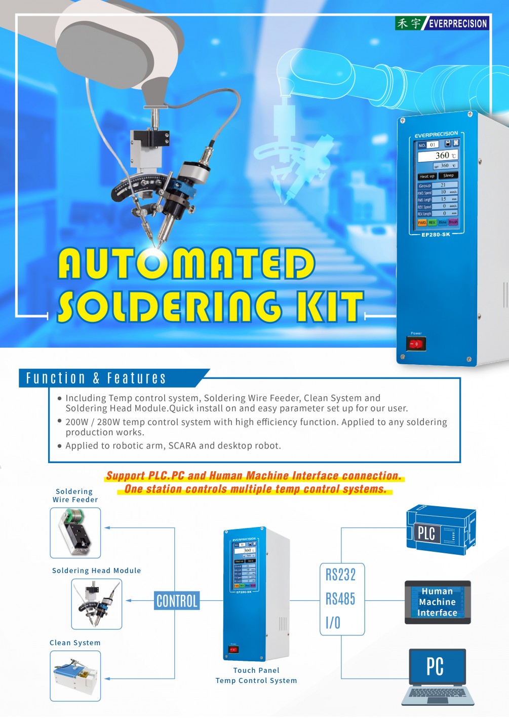 Make A Debut !!：Automated Soldering Kit-EVERPRECISION TECH CO., LTD.